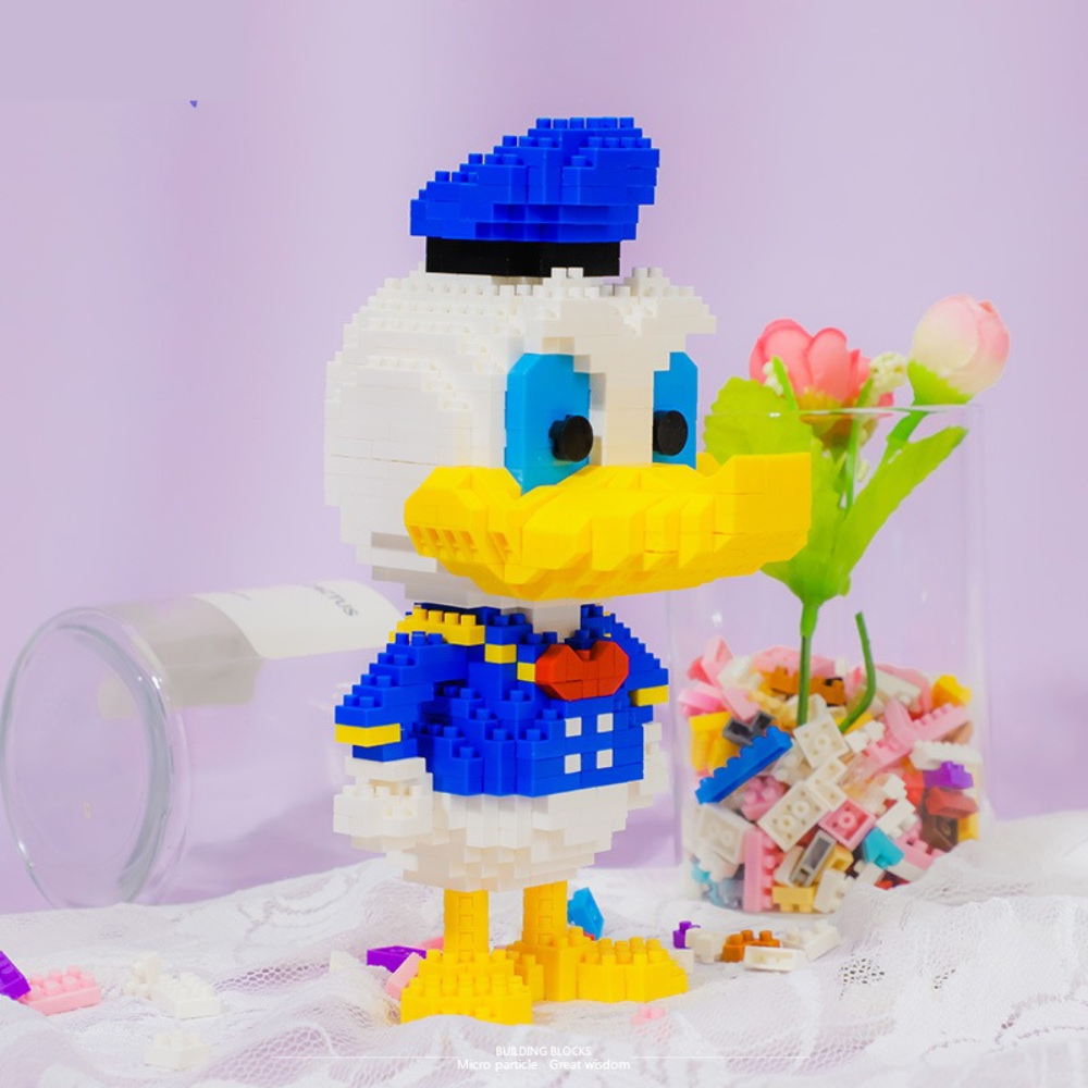 Ente im blauen Anzug – Bausatzwelt.de